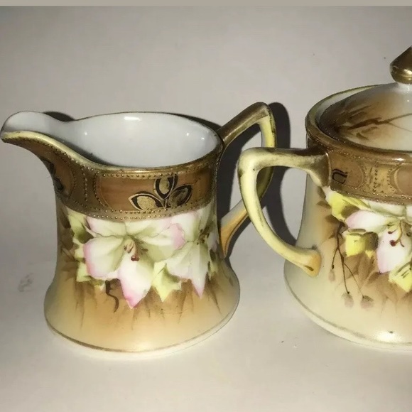 hand painted Nippon | Kitchen | Hand Painted Nippon Ceramics Sugar And ...